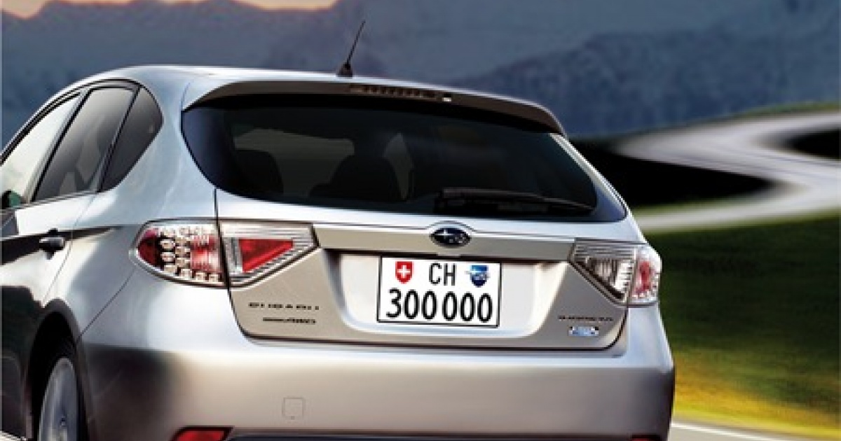 Sono oltre 300'000 le Subaru vendute in Svizzera dal 1979 ad oggi ...