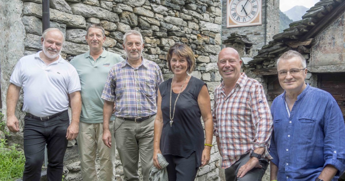 Doris Leuthard visita Corippo - Ticinonline