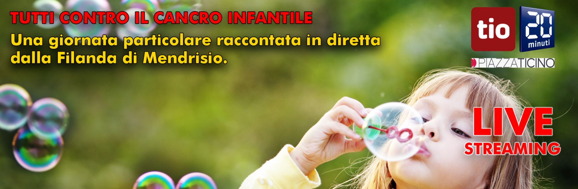 Il cancro che colpisce i giovanissimi: live su Piazza Ticino - Ticinonline