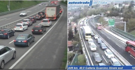 Incidente a Monte Olimpino, traffico in tilt fra Mendrisio e Chiasso ...