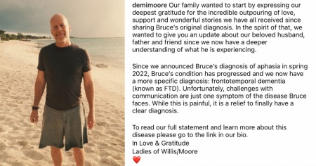 «Bruce Willis soffre di demenza» - Ticinonline